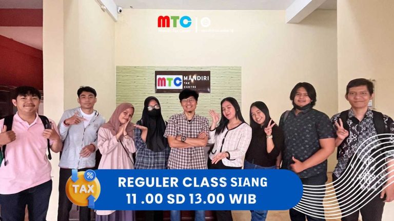 Reguler Class Siang - Mandiri Tax Center
